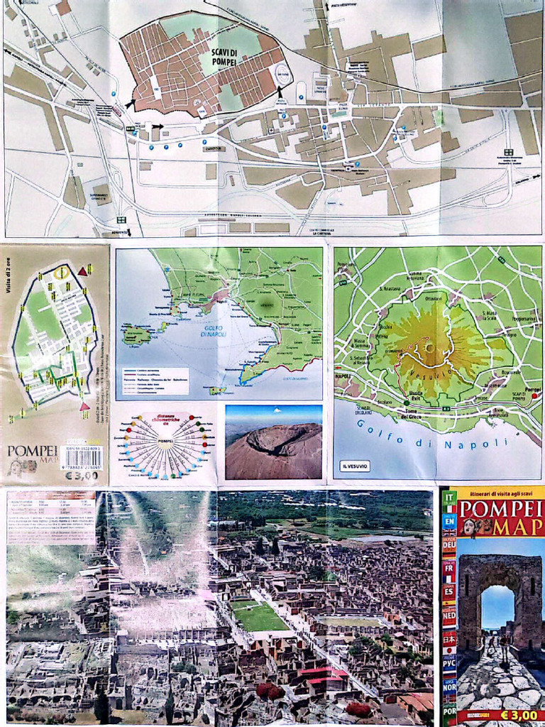 Old Pompei Map | PDF