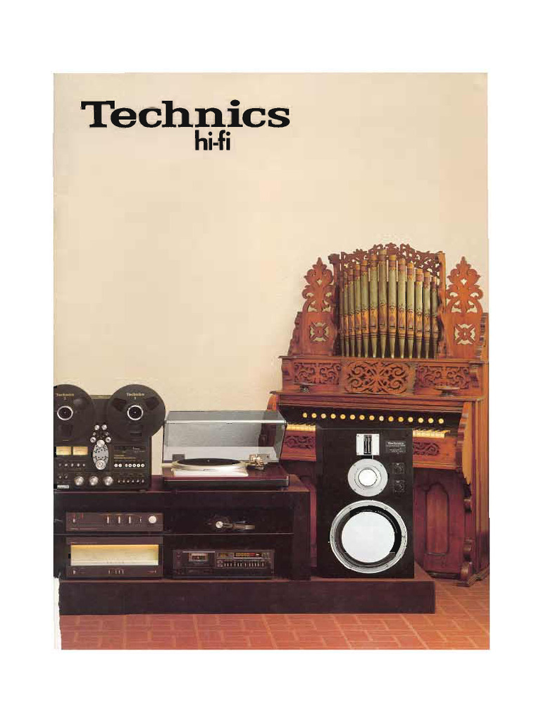Technics Hifi Catalog 1980 | PDF