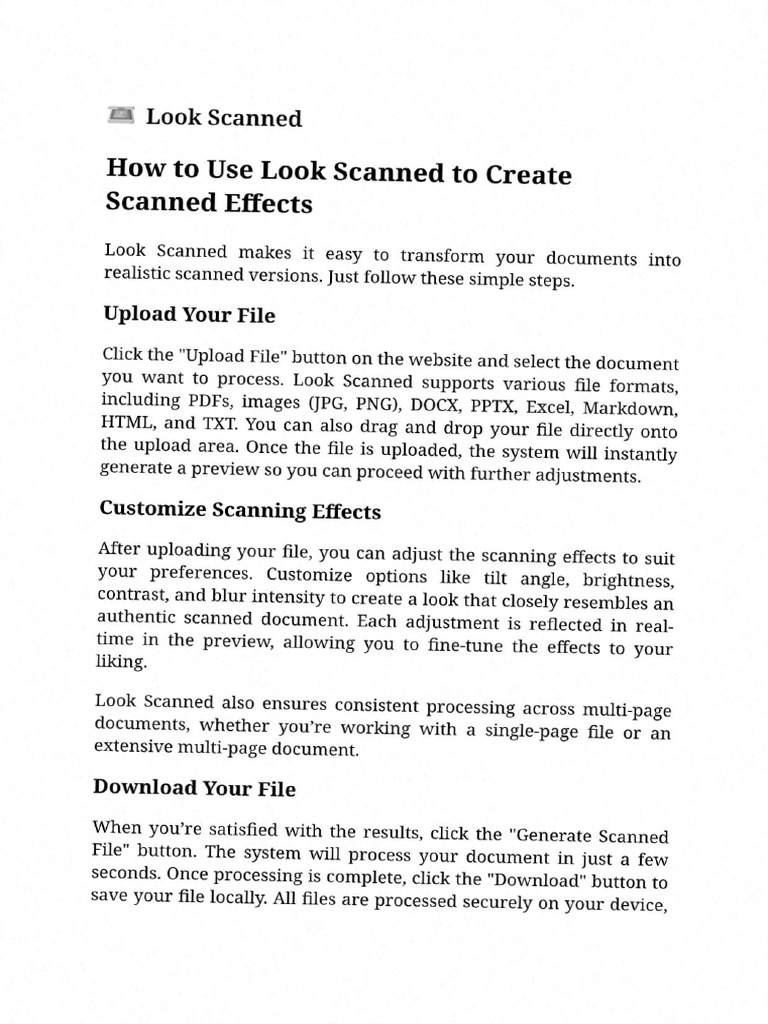 Example Scan | PDF