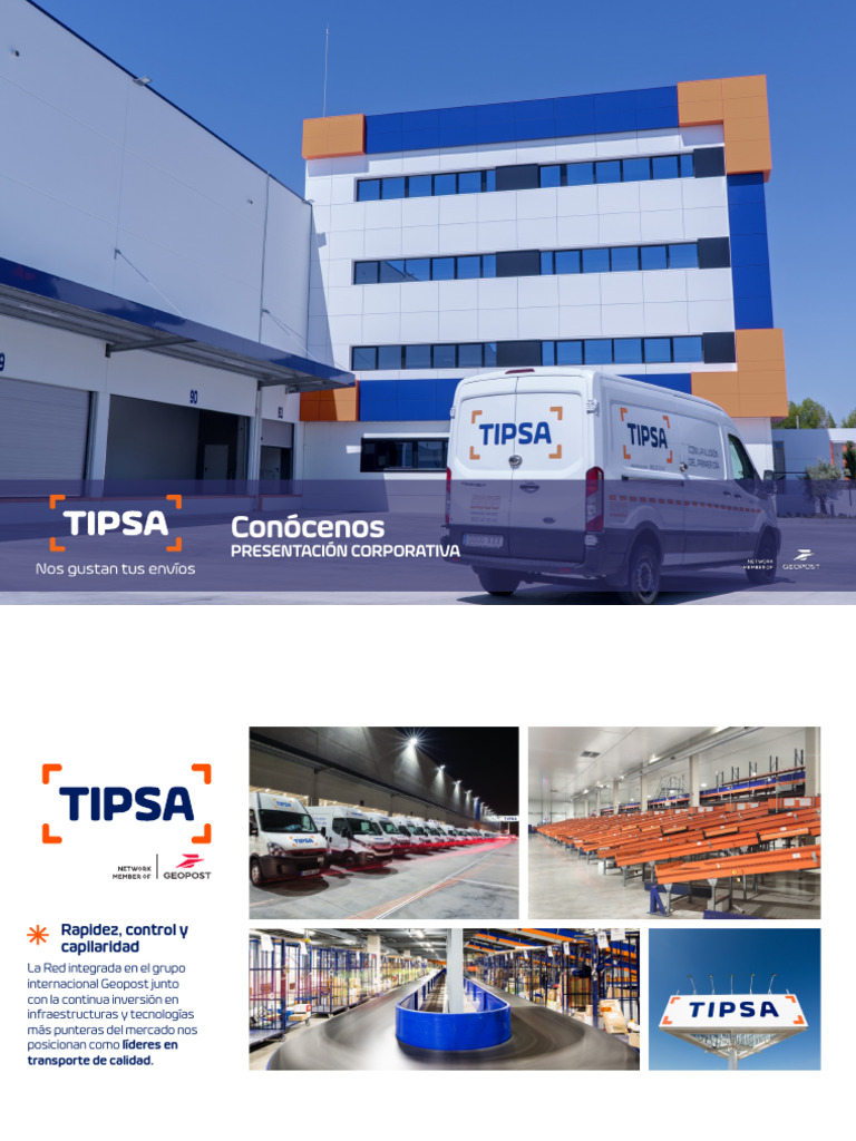 TIPSA: Líder en Transporte Urgente | PDF | Logística | España