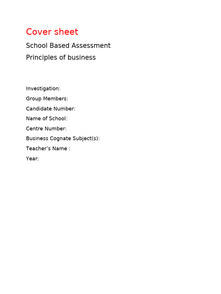 Kaysan Edited Pob Sba-1 | PDF | Methodology