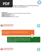 Test Item Characterization in Toxicology | PDF | Chemistry