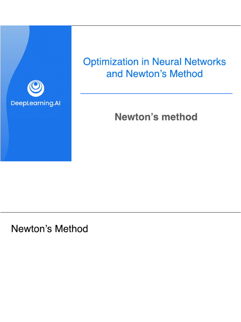 Newtons Method12. Newtons Method | PDF