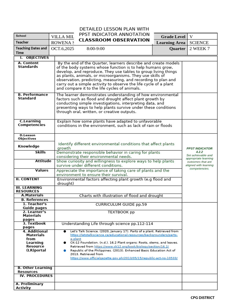 q2 -Dlp Science 5 Final | PDF | Learning | Soil