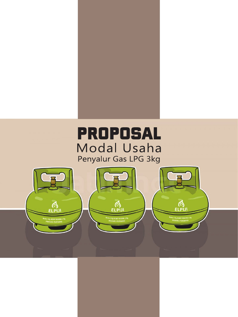 Proposal Usaha Gas LPG 3kg Andy | PDF