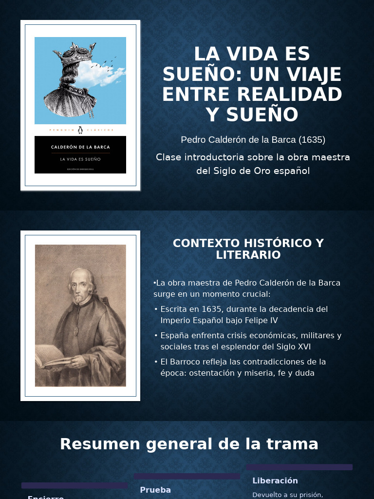 La Vida Es Sueno Un Viaje Entre Realidad y Sueno | PDF