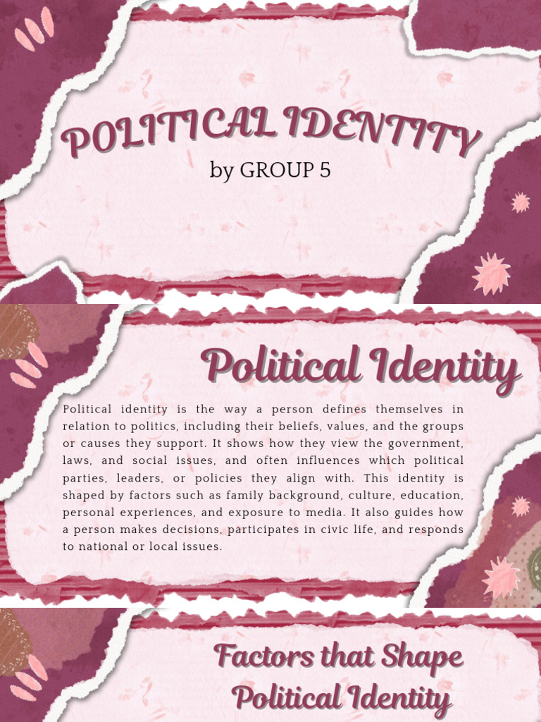G5 Political Identity Compressed | PDF | Social Psychology ...