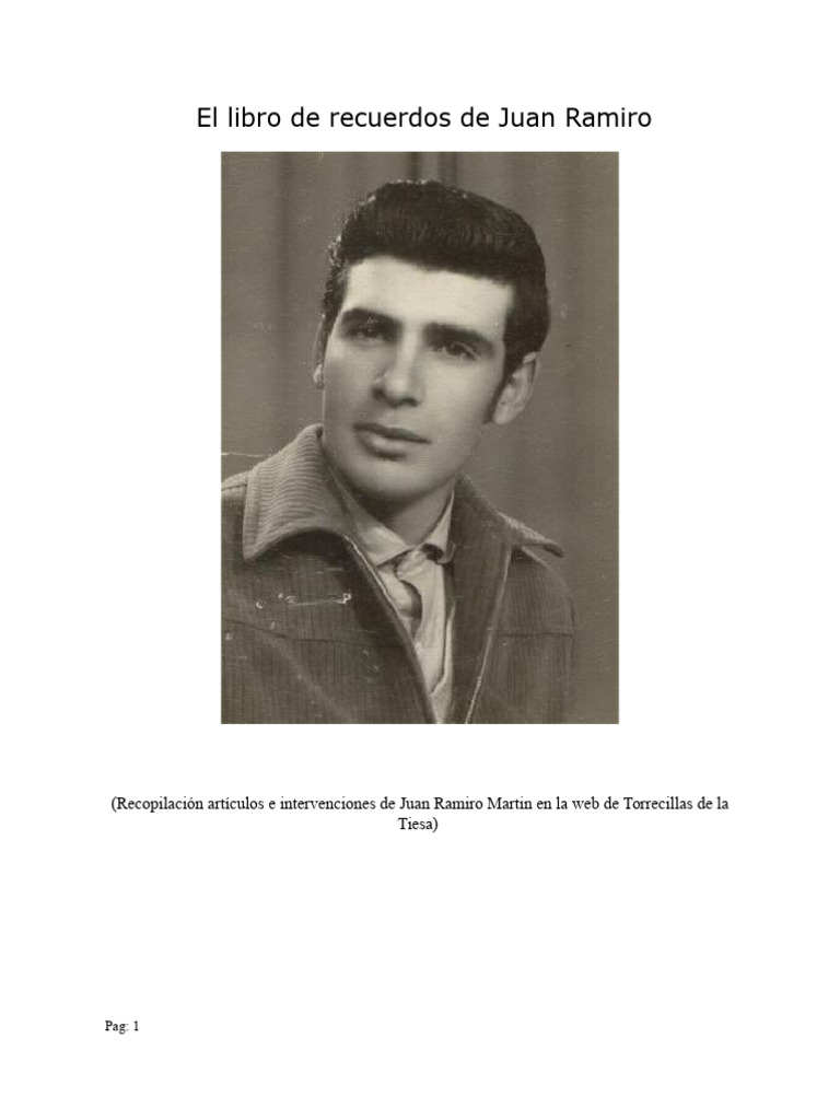Elli Bro de Recuerdos de Juan Ramiro | PDF | Oveja