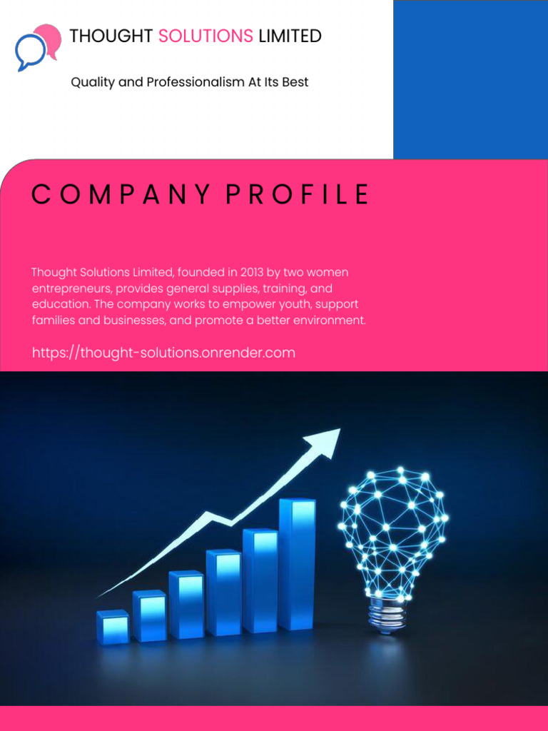 Empowering Youth & Businesses: Thought Solutions | PDF | Creativity ...
