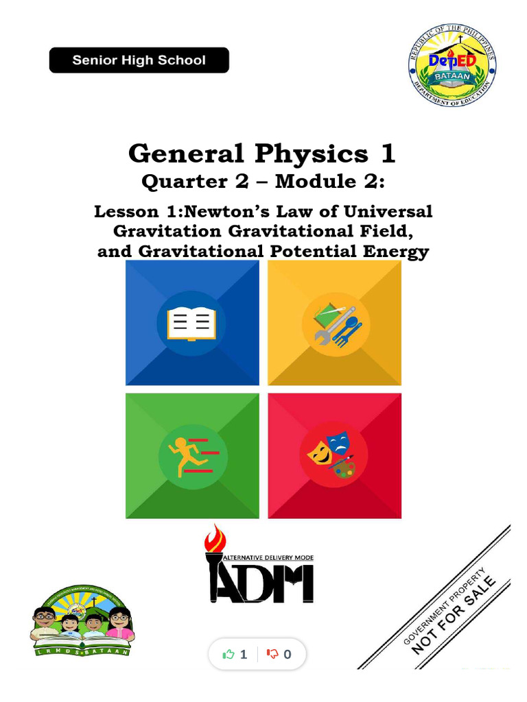 Genphysics q2 Mod2 Newtons Law of Universal Gravitation - Compress ...