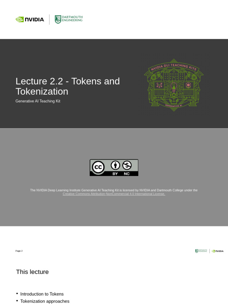 Session 2 Tokens and Tokenization | PDF | Computing | Learning