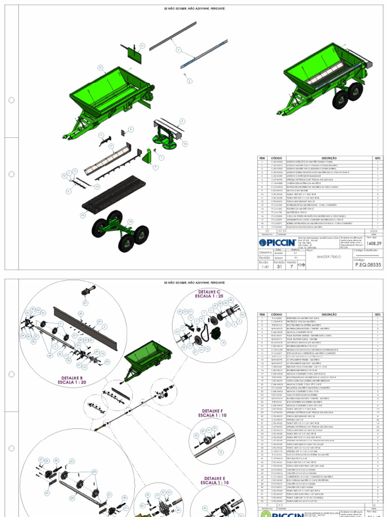 Master 7500 D | PDF
