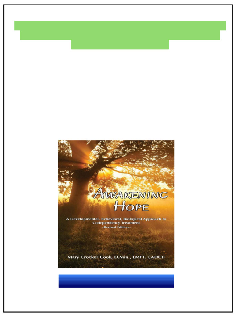 Awakening Hope A Developmental Behavioral Biological Approach To ...