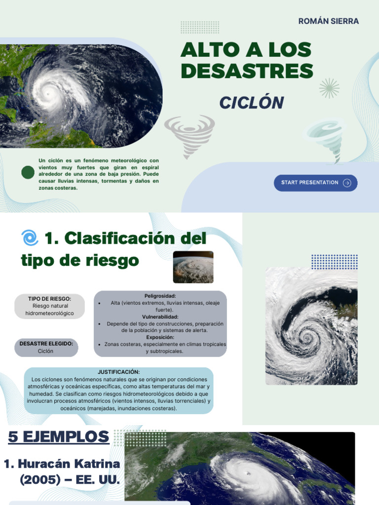 Impacto y Prevención de Ciclones | PDF | Ciclones tropicales | Huracan ...