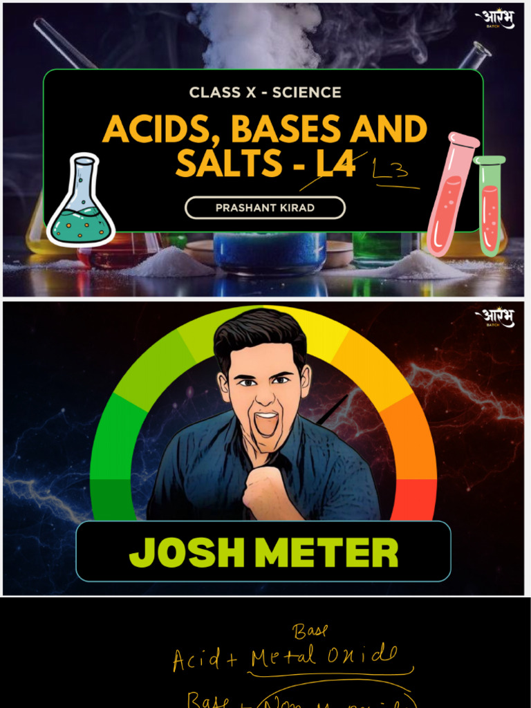 Acid Base Salt | PDF