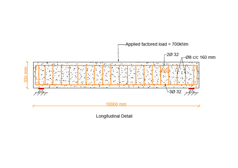 Concrete Beam Design-model | PDF