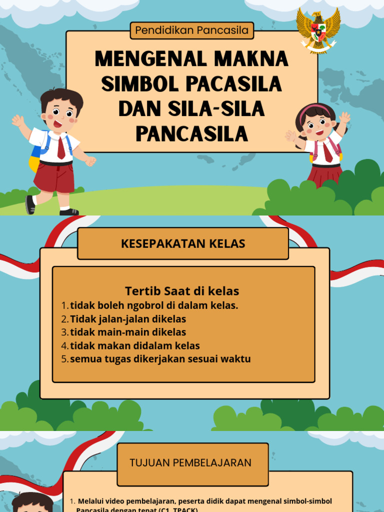 Mengenal Makna Simbol Pacasila Dan Sila-Sila Pancasila | PDF