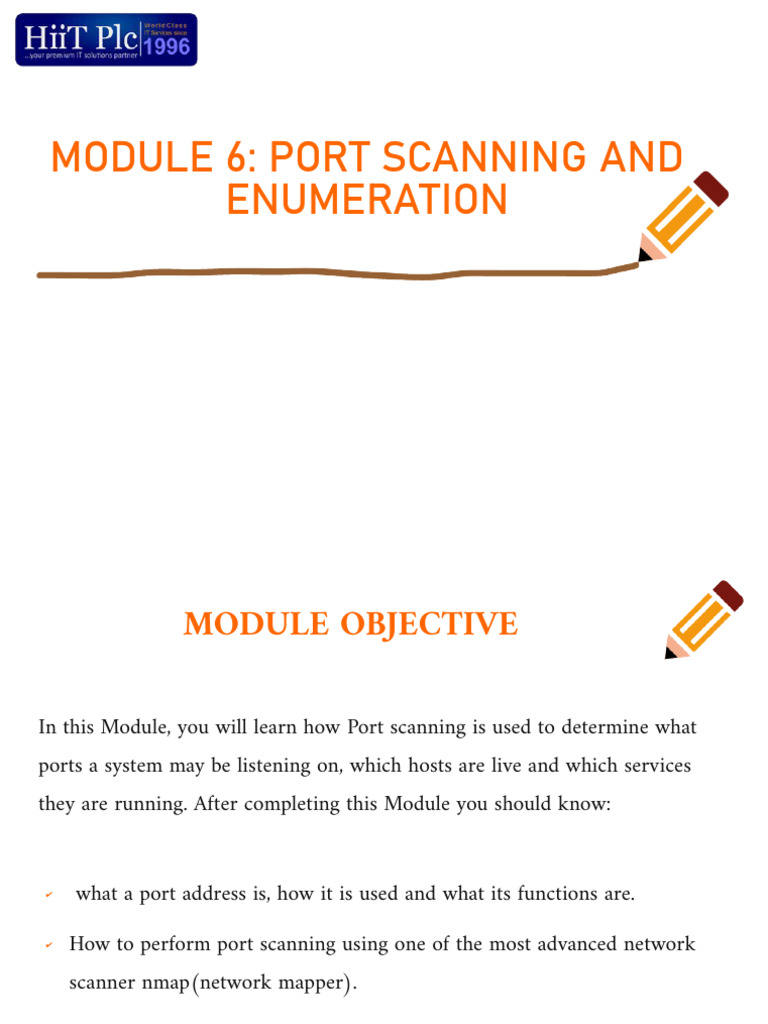 Port Scanning and Enumeration | PDF | Port (Computer Networking ...
