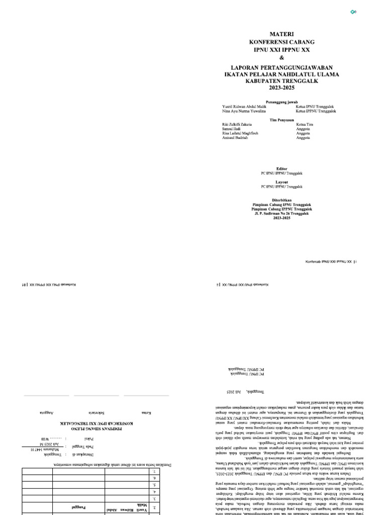 Draf Ipnu 2025 | PDF