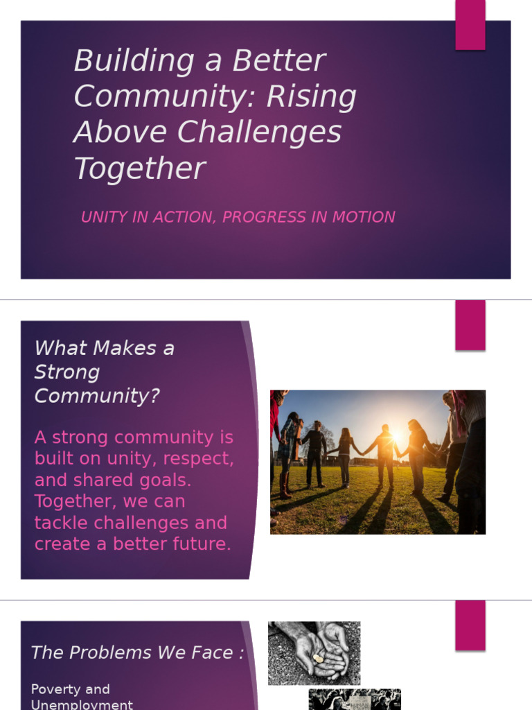 Building Stronger Communities Together | PDF | Community | Empowerment