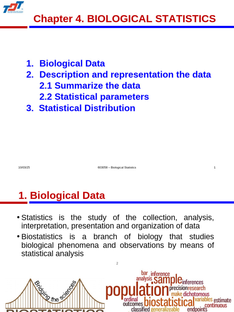 Understanding Biological Statistics | PDF | Statistics | Probability ...