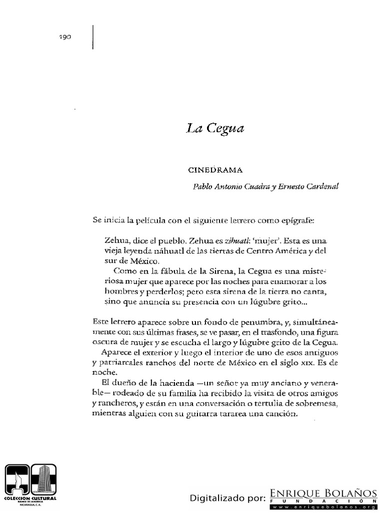 Ccba - Serie Pablo Antonio Cuadra - 05 - 13 | PDF