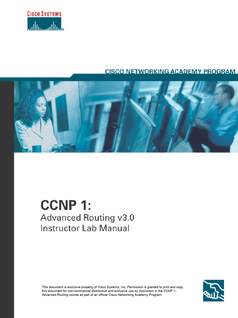 CCNP1 - Instructor Lab Manual v3.0 | PDF | World Wide Web | Internet & Web