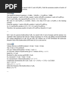 Eudiometry: Gas Volume Calculations | PDF | Gases | Combustion