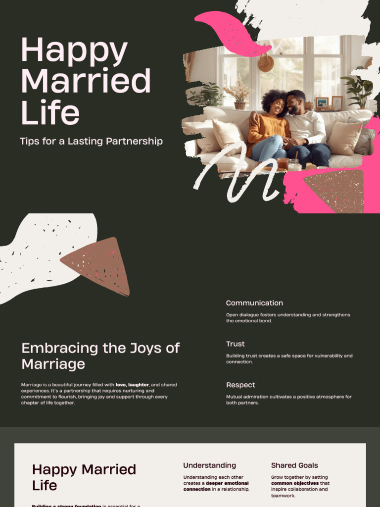 Presentation - Happy Married Life | PDF | Love | Intimate Relationships