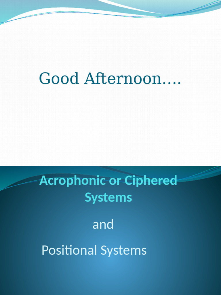 Greek and Positional Numeration Systems | PDF | Greek Alphabet ...