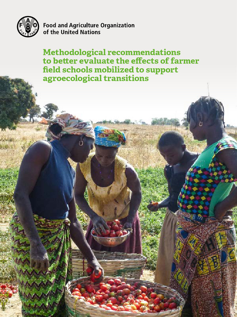 Methodological Recommendations FFS Evaluation | PDF | Agroecology | Agriculture