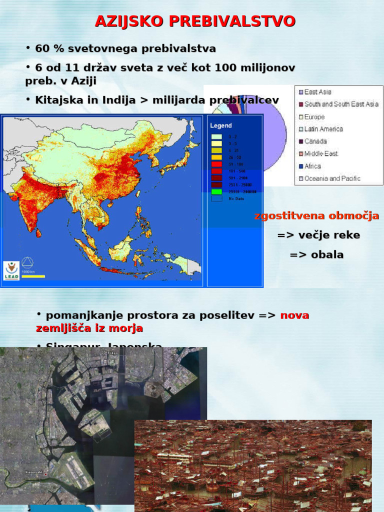 Azija Prebivalstvo | PDF