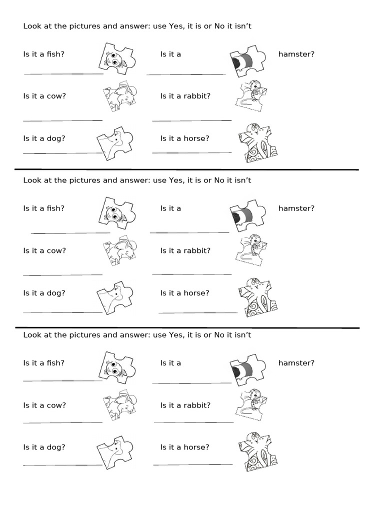 Look at The Pictures and Answer | PDF