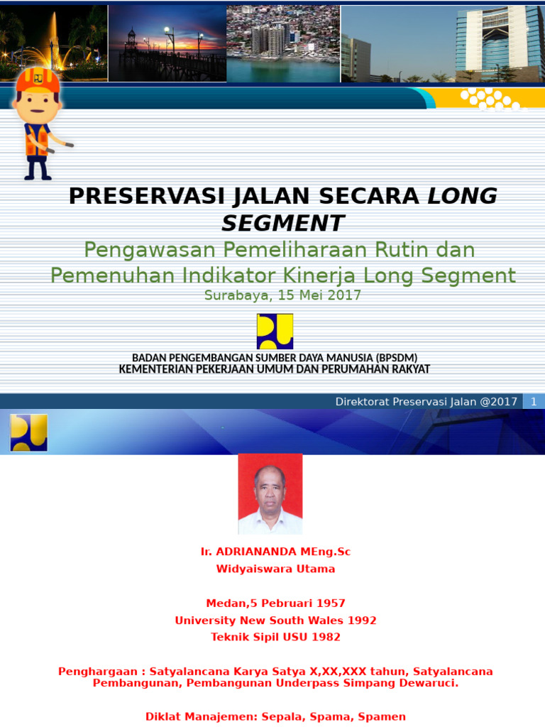 Preservasi Jalan Long Segment BPSDM | PDF