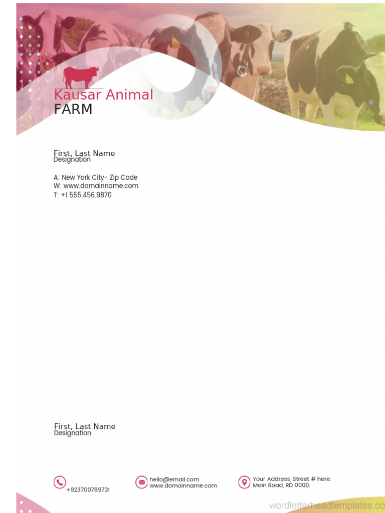 Cattle Farm Letterhead 1 | PDF