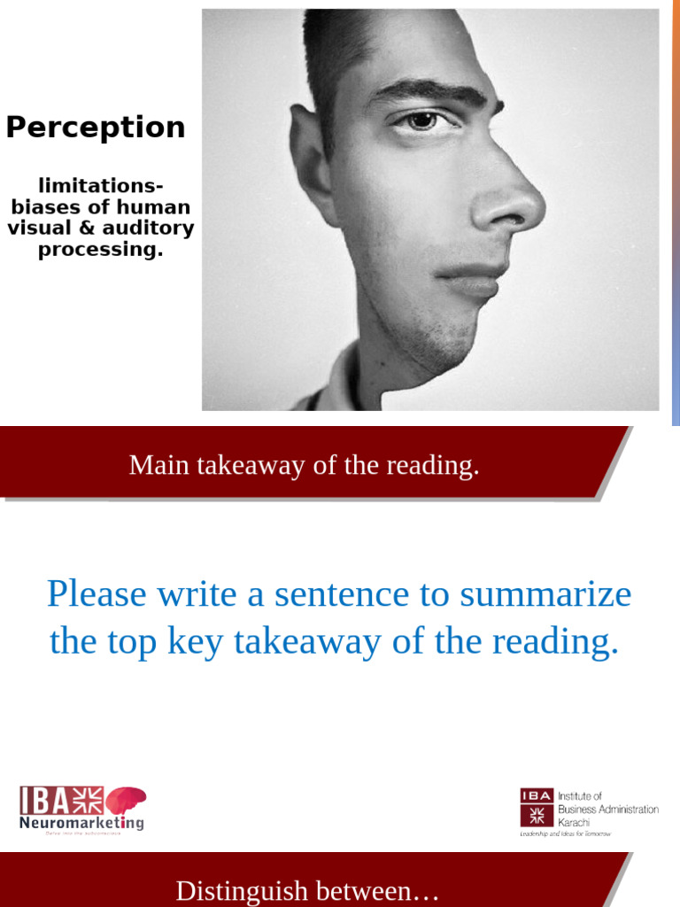 Perception and Attention | PDF