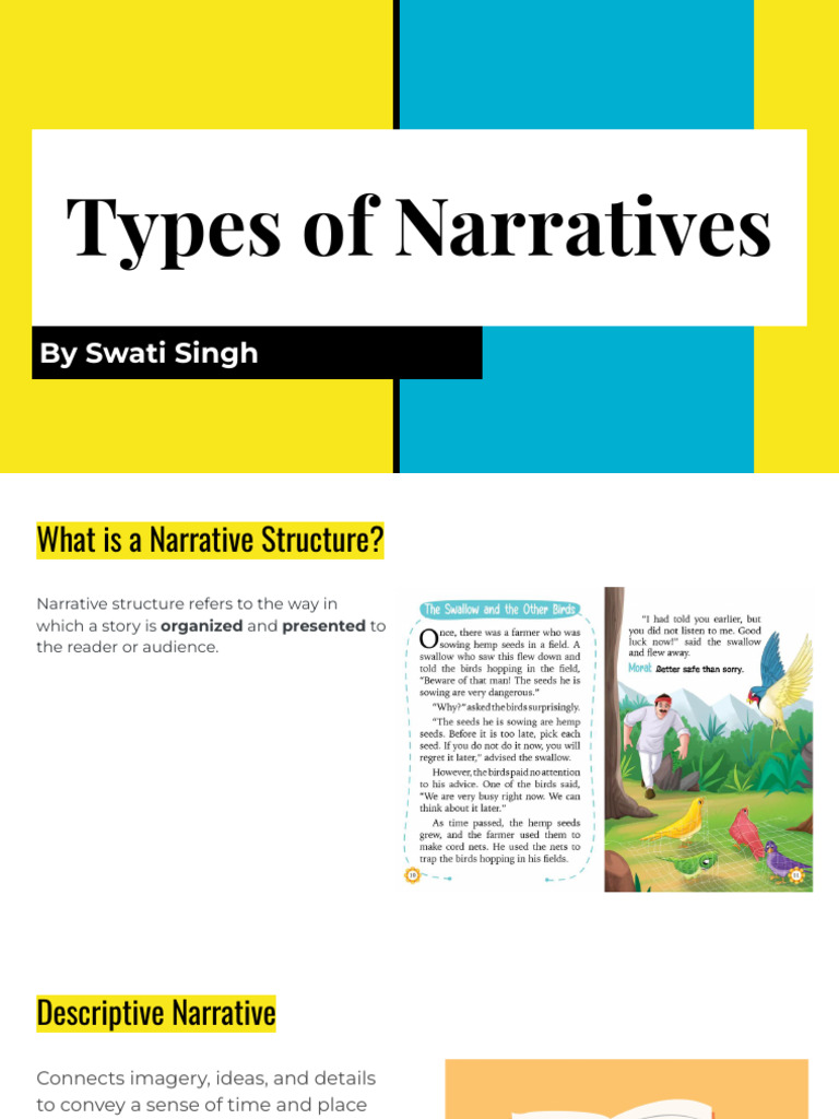 Unit 1 - Types of Narratives | PDF