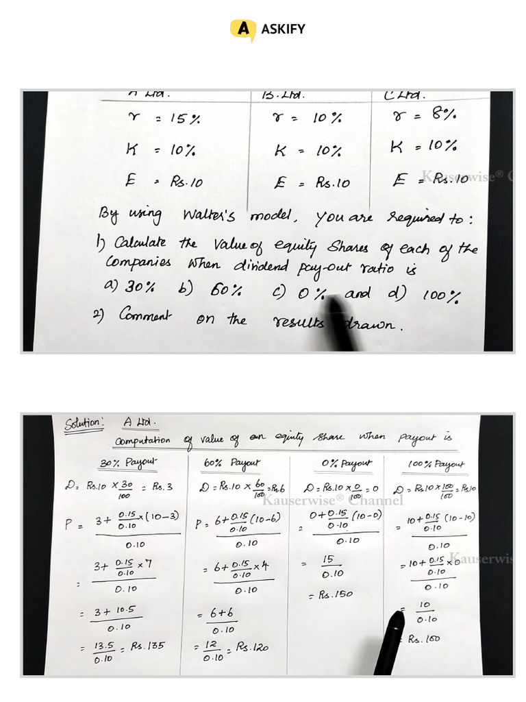 6 - 10 - 2024-Walter's Model | PDF
