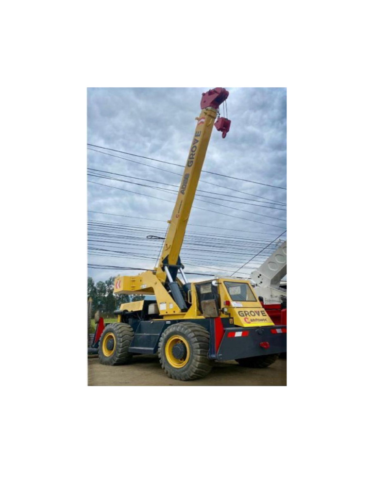 Manual Técnico Grúa Grove RT 15T | PDF | Eje | Transmisión automática