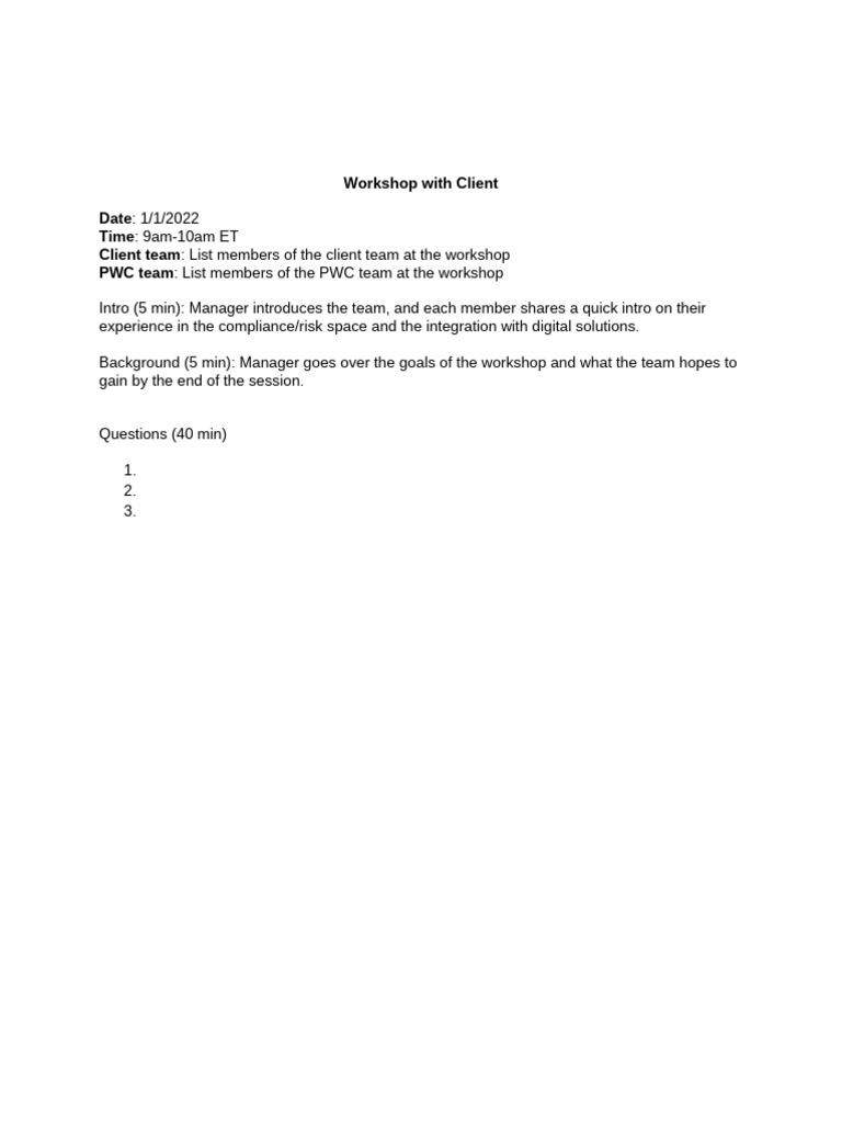 Updated - Task 1 Template | PDF