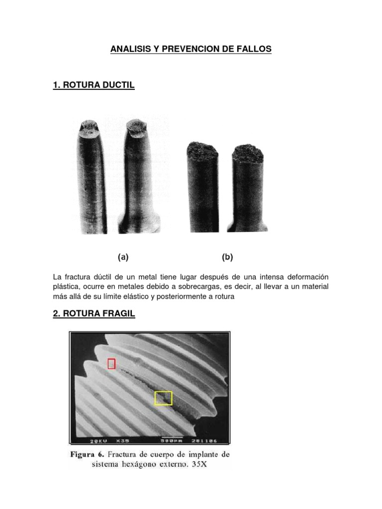 Analisis y Prevencion de Fallos | PDF | Fatiga (material) | Rieles