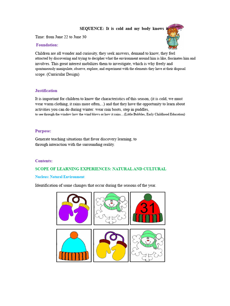 Understanding Winter Characteristics | PDF