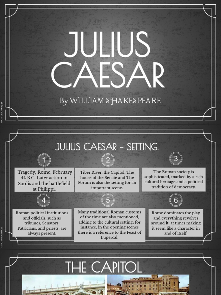 V&S - Intro-Shakespeare's JC | PDF | Julius Caesar | Ancient Rome