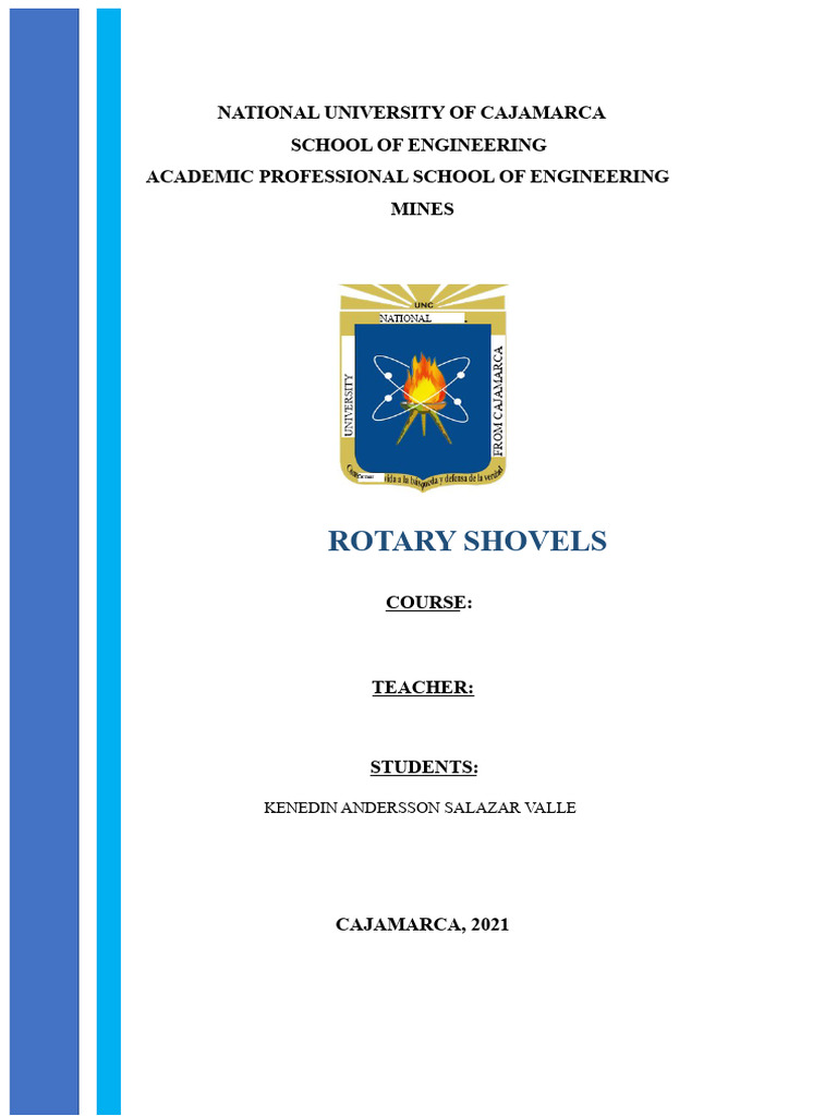 Overview of Rotary Shovels in Mining | PDF | Mechanical Engineering