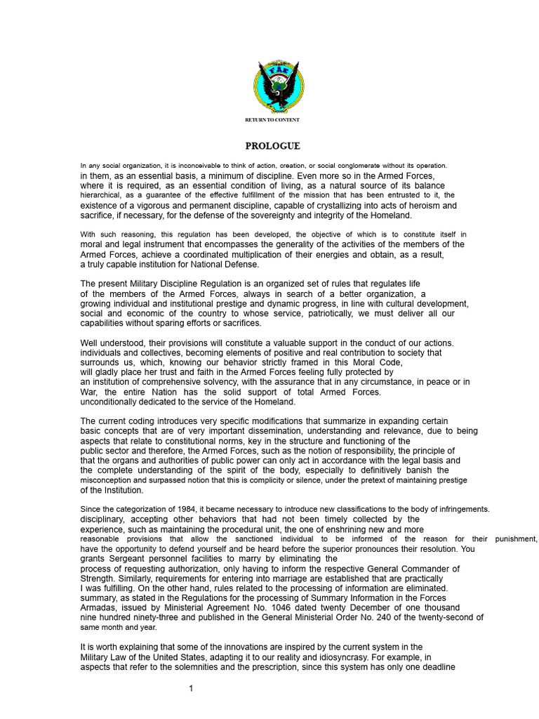 006 Military Discipline Regulation | PDF | Crimes | Crime & Violence