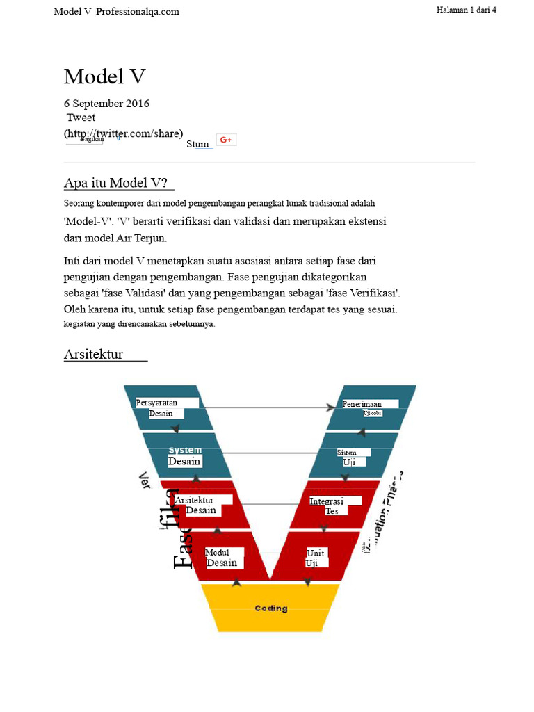 Model V | PDF