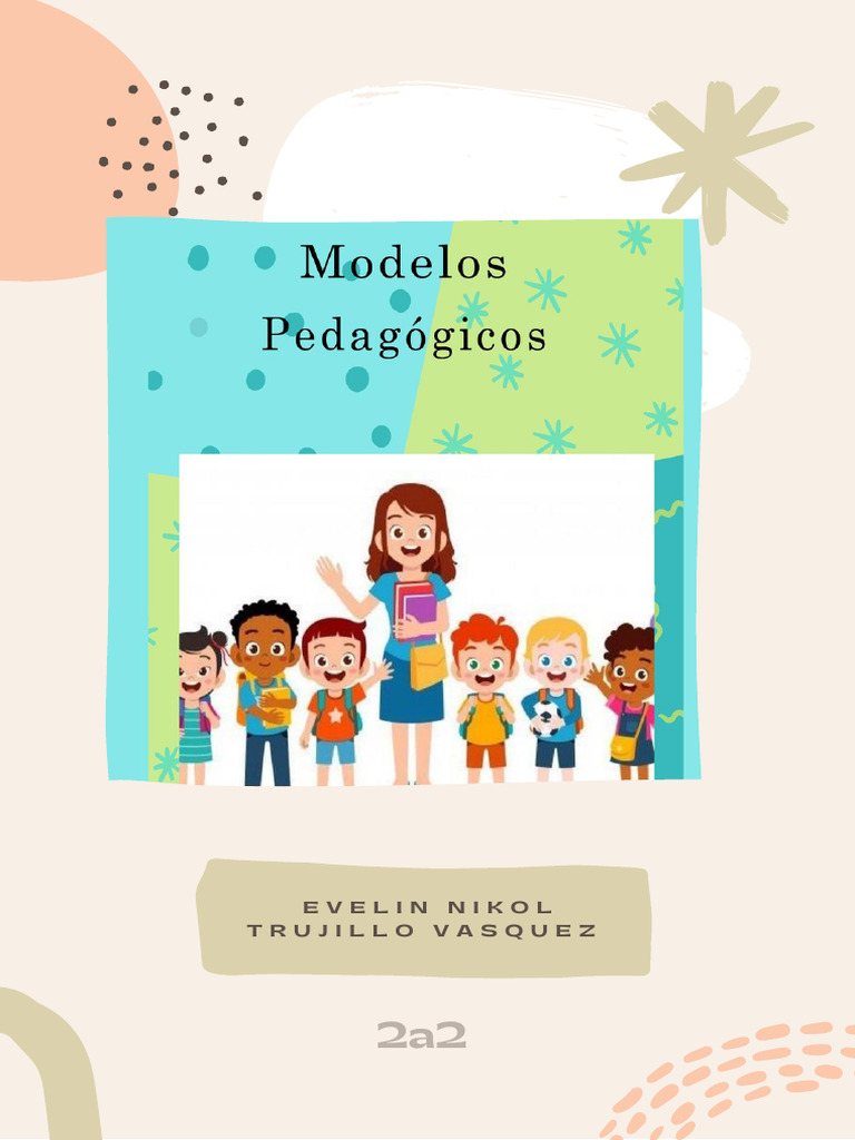 Cartilla Modelos Pedagógicos | PDF | Aprendizaje | Enseñando