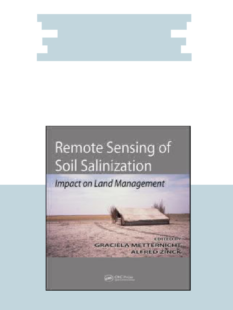 (Ebook) Remote Sensing of Soil Salinization: Impact on Land Management ...