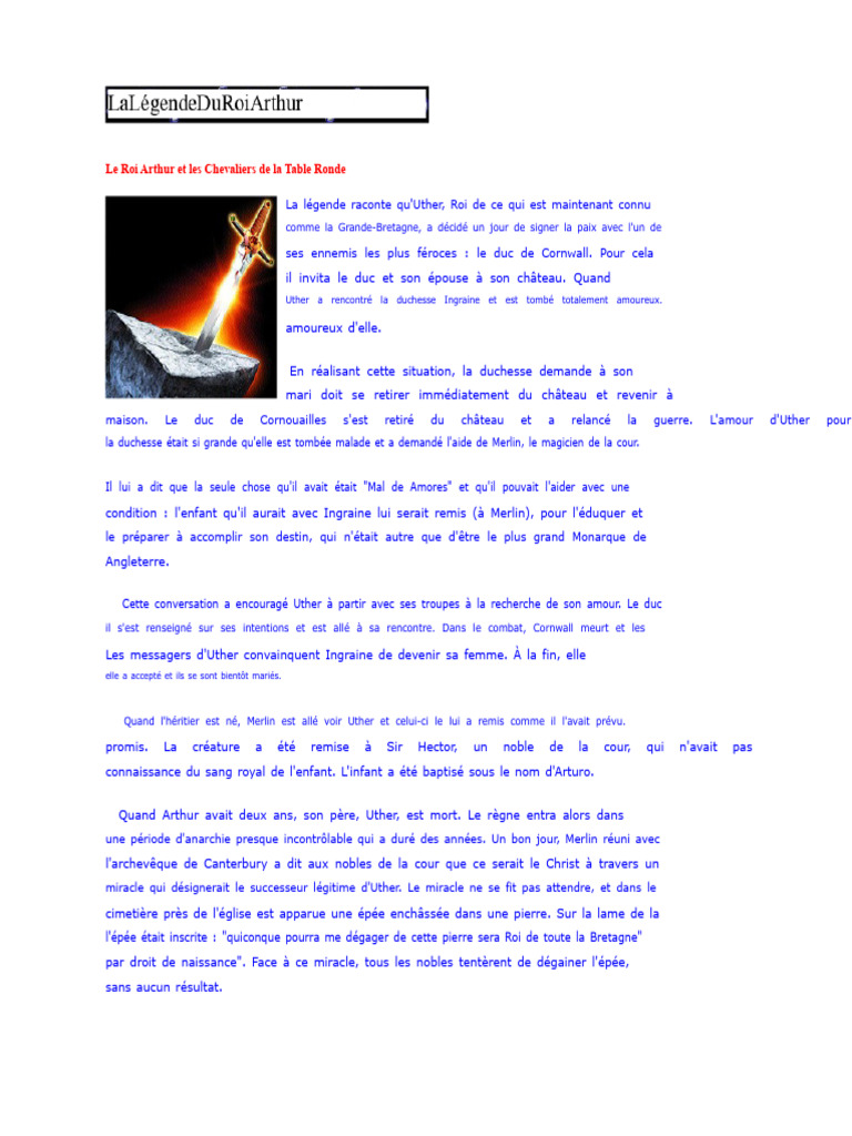 la-l-gende-du-roi-arthur-et-excalibur-pdf-roi-arthur-merlin