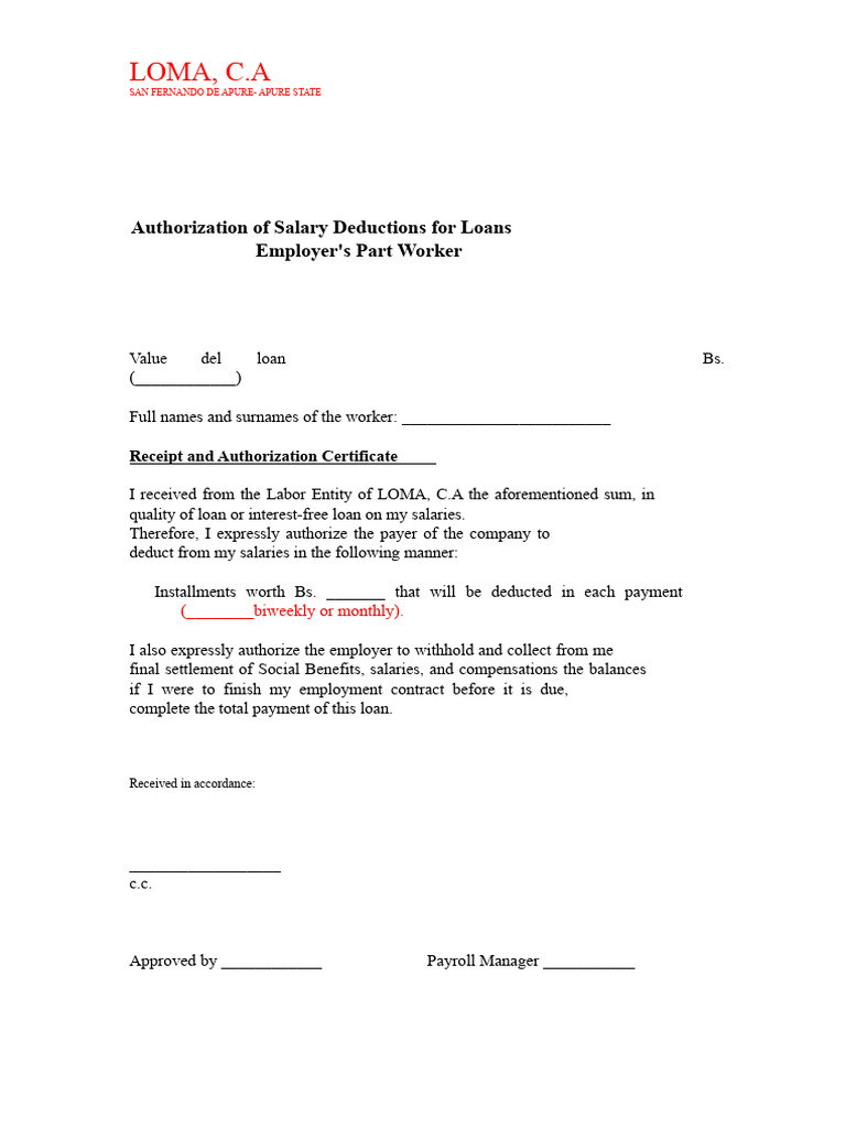 Salary - Discount Authorization Model | PDF